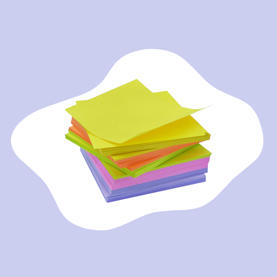 Transparent Sticky Notes and Post Its | Inkarto