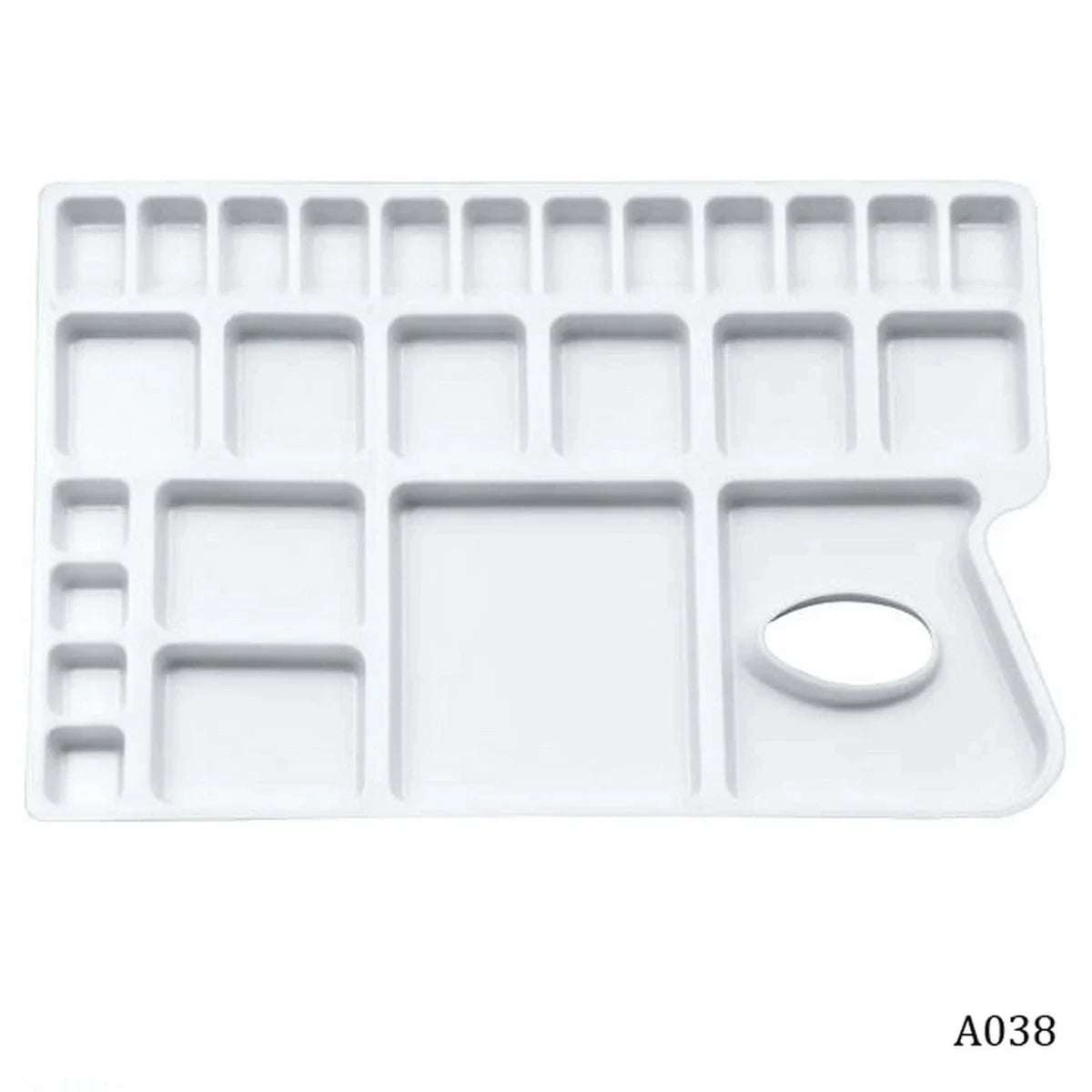 Colour Mixing Plate Rectangle Big A038