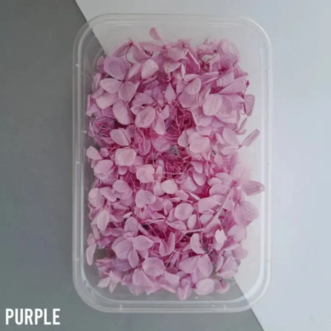 Purple Dried Flower Box 10gsm | DIY Crafts, Resin Art & Decor l Pack o – Inkarto