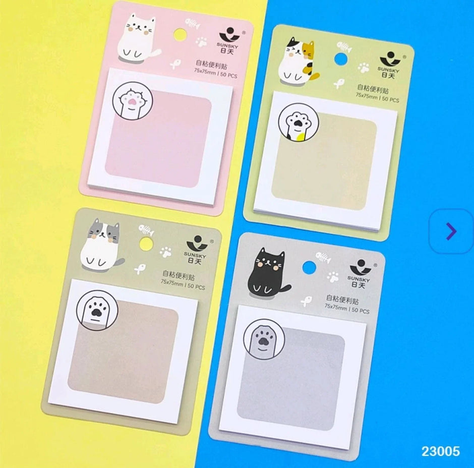 Cute Kawaii Sticky Notes and Post Its | Inkarto