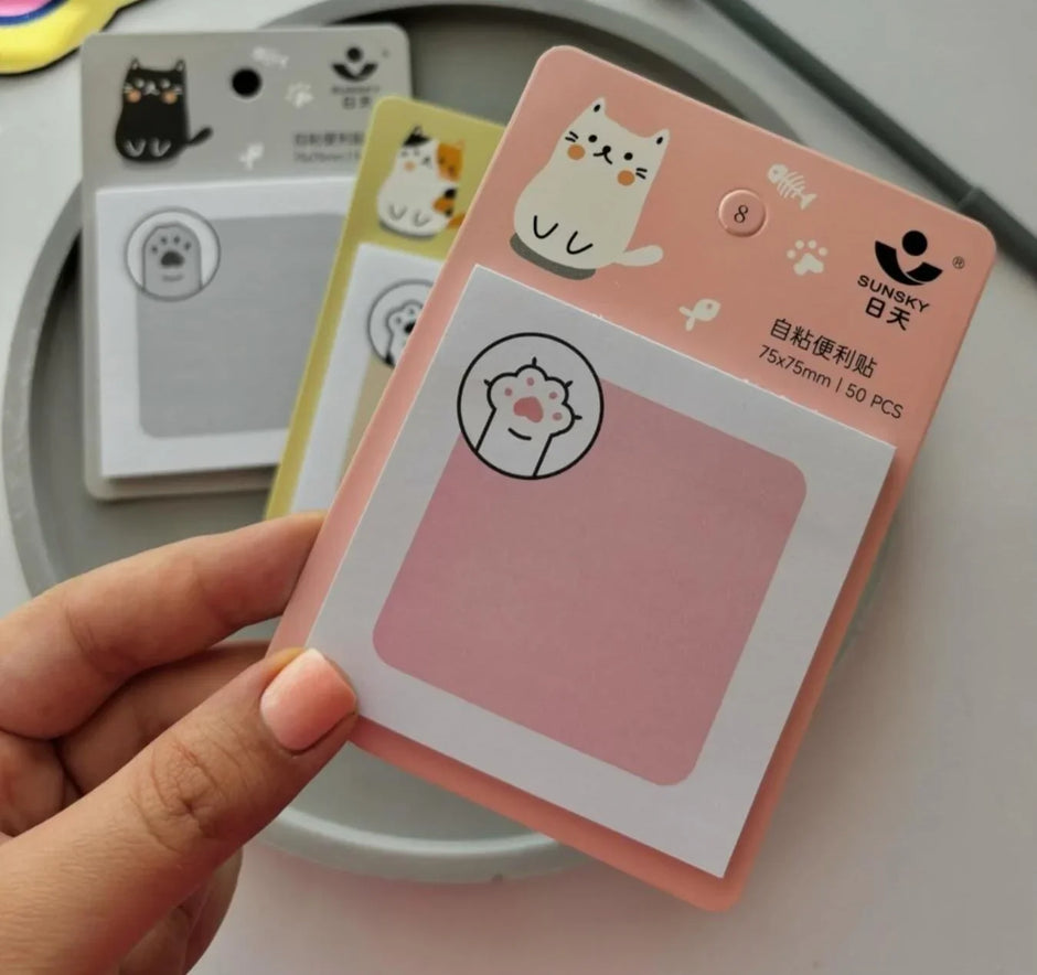 Cute Kawaii Sticky Notes and Post Its | Inkarto