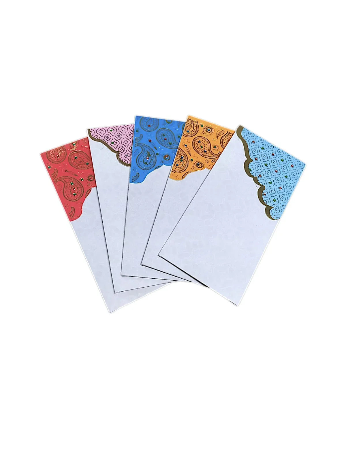 Money Gift fancy Envelopes I Wedding envelope I Pack of 5 l Assorted c