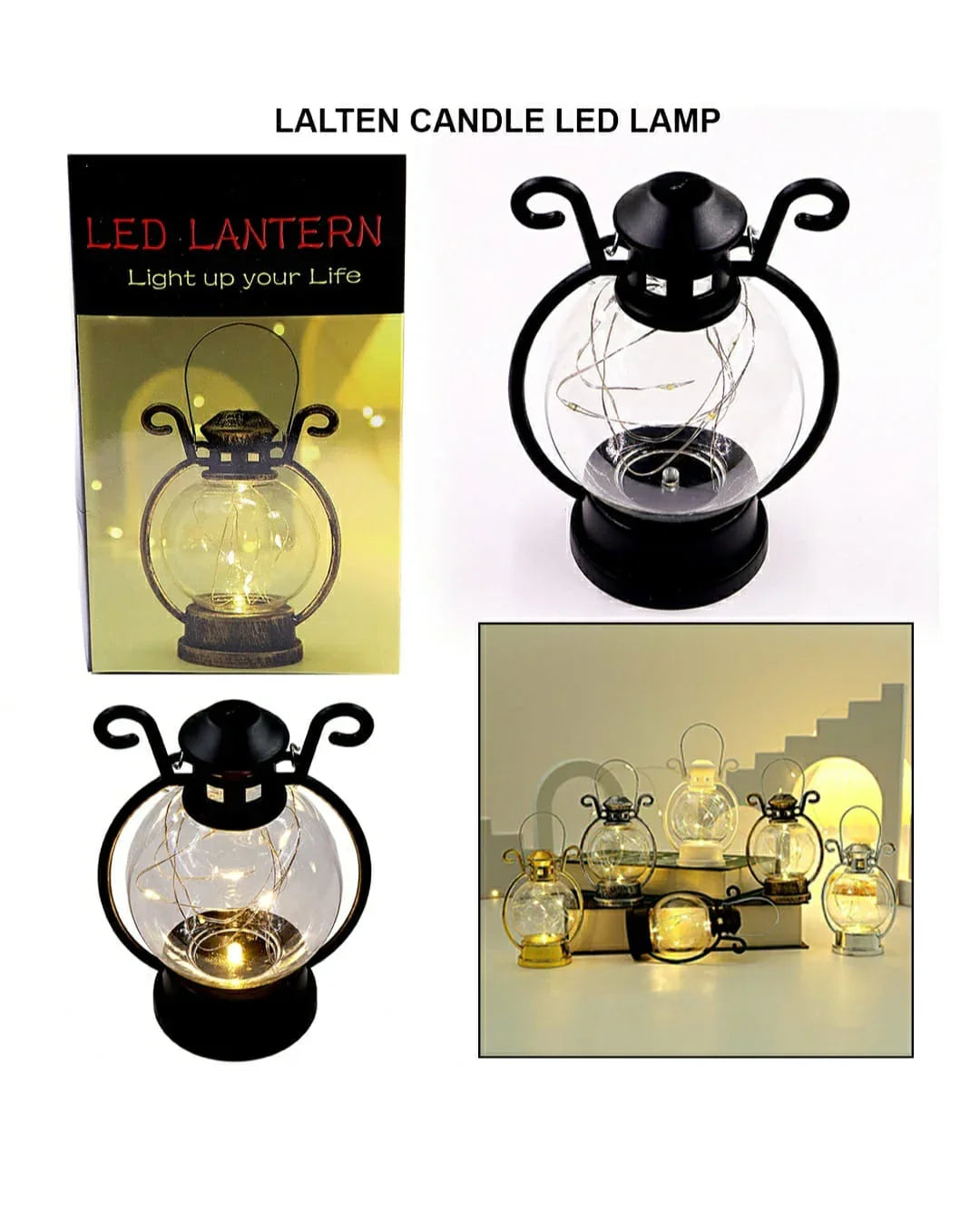 Lalten Candle Led Lamp Raw4193 – Inkarto