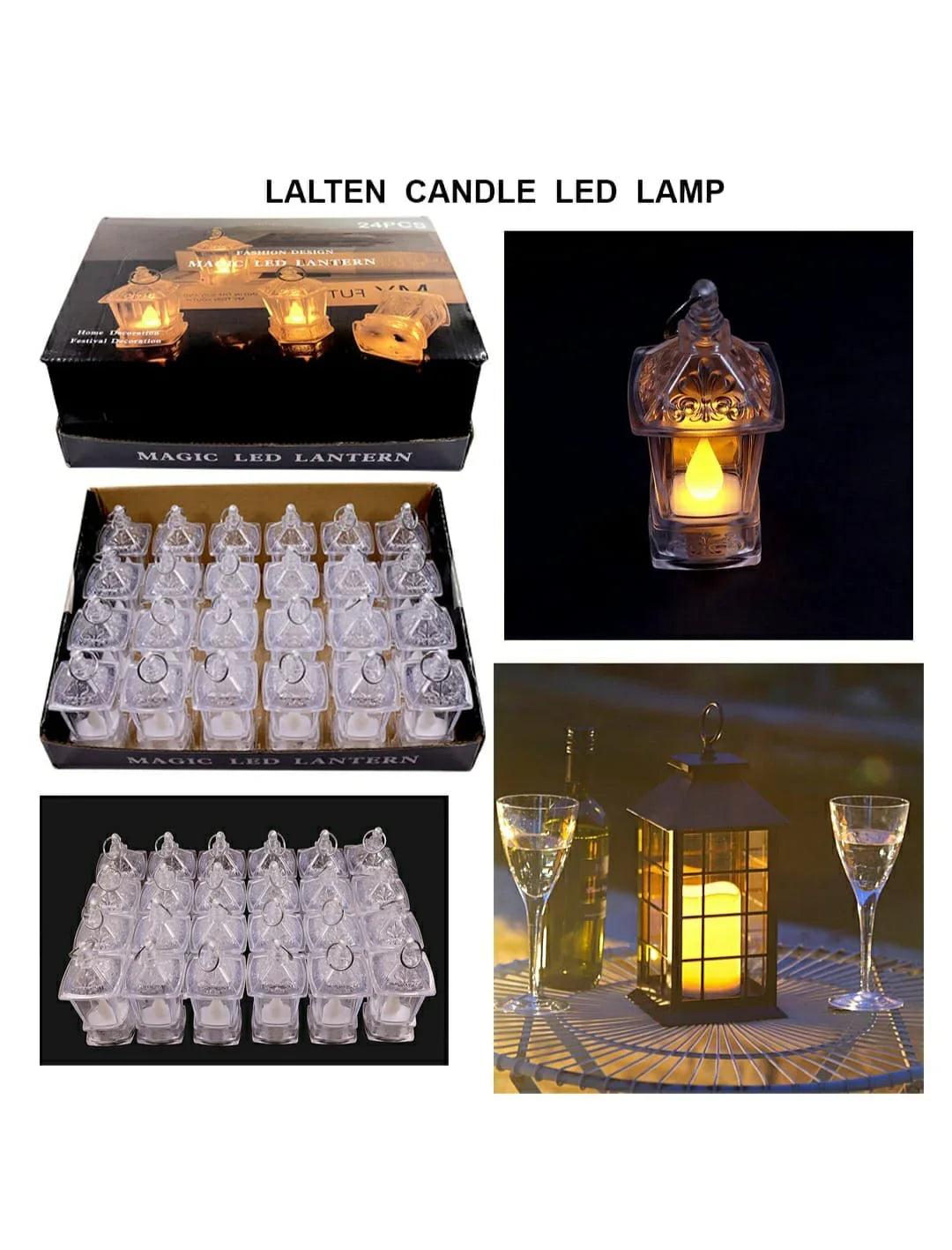 Lalten Candle Led Lamp Raw4186 – Inkarto