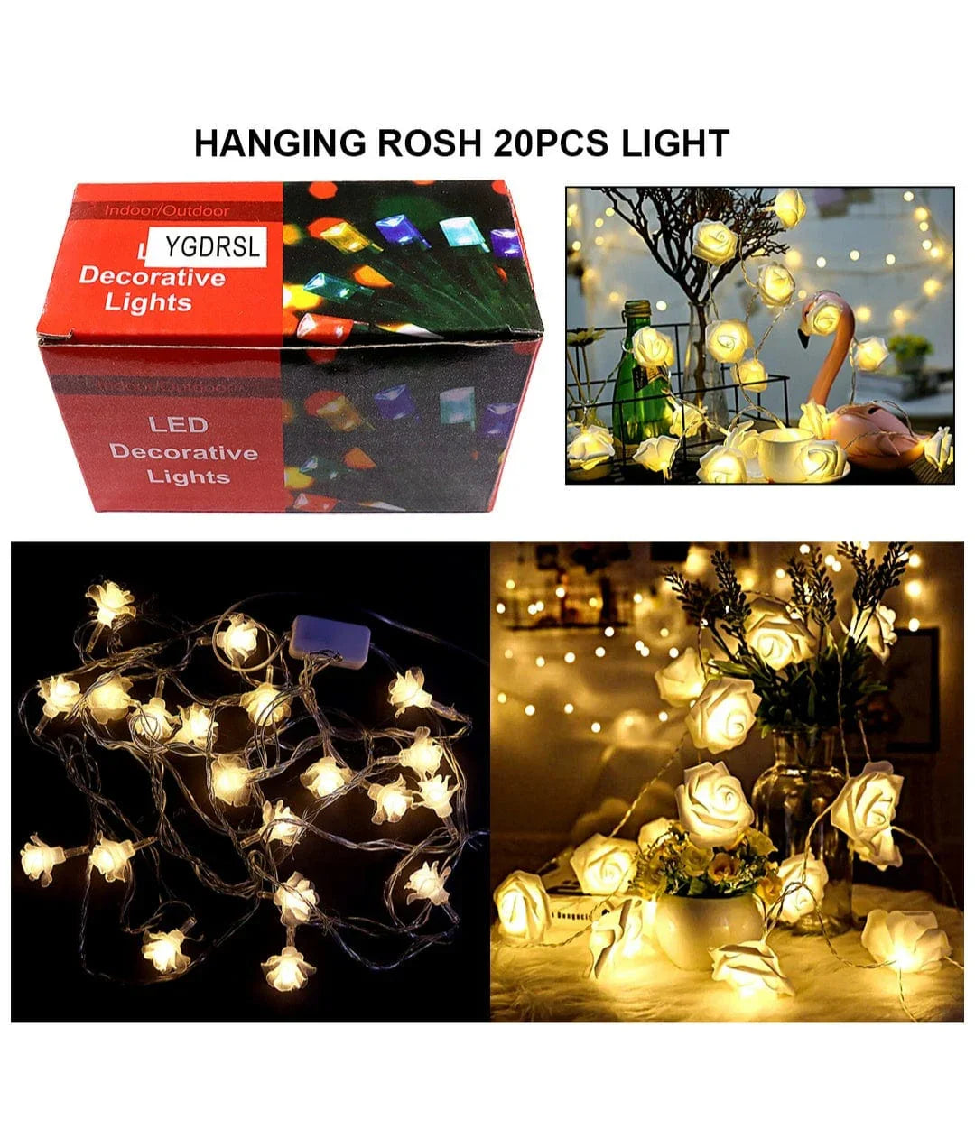 Hanging Rose 20Pcs Light Yg-Rsl Ygdrsl – Inkarto