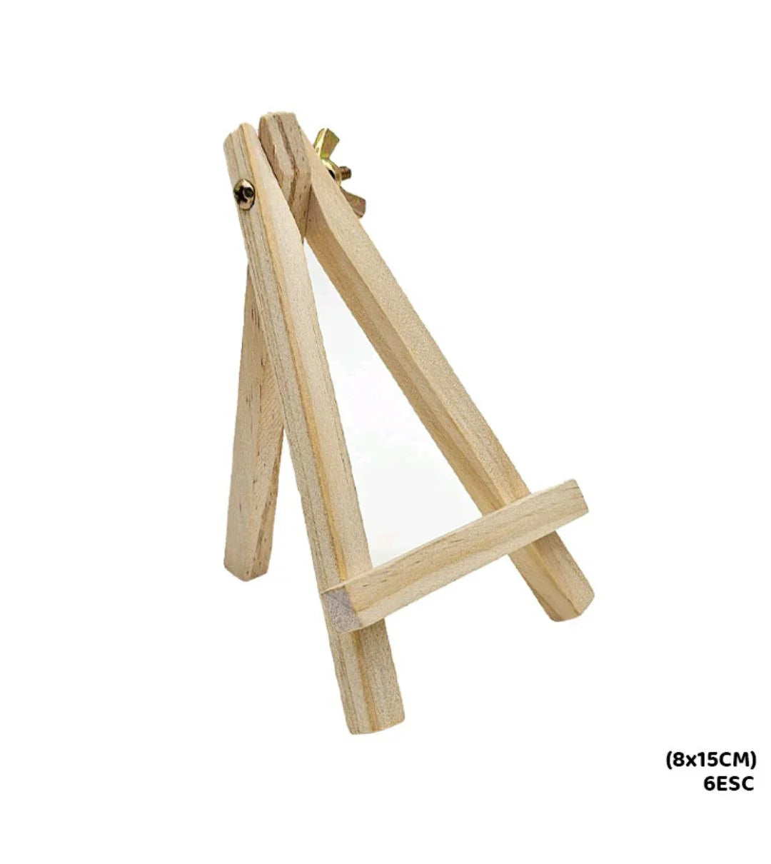 Wooden Easel 6" With Screw (6Esc) Ch (8X15Cm) – Inkarto