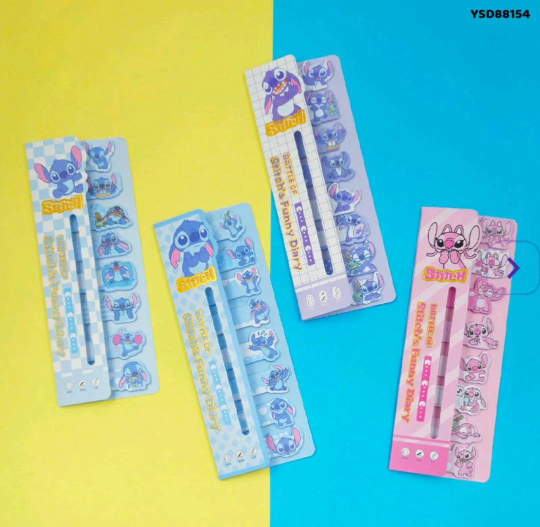 Cute Kawaii Sticky Note Strips (190x70mm) – Inkarto