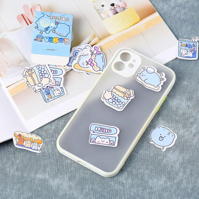 Aesthetic Korean stickers box | All surface stickers | Jumbo Pack of 2