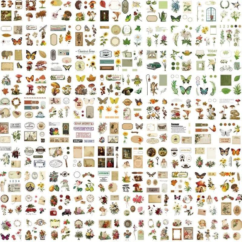 New Premium Journal Aesthetic Stickers |Box Of 100 Sticker - works on ...