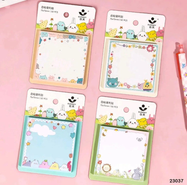 Cute Kawaii Sticky Notes and Post Its | Inkarto
