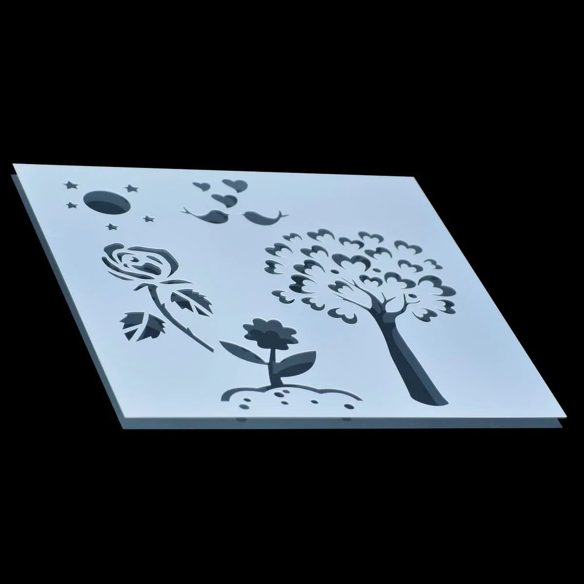Jags Drawing Stencil Plastic 6x6 1Pcs 8 No JSP6X6-8 – Inkarto