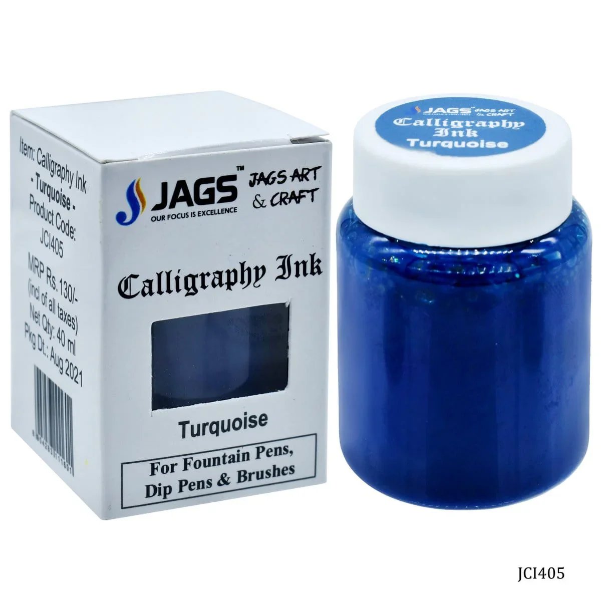Jags Calligraphy Inks 40ML Turquoise – Inkarto