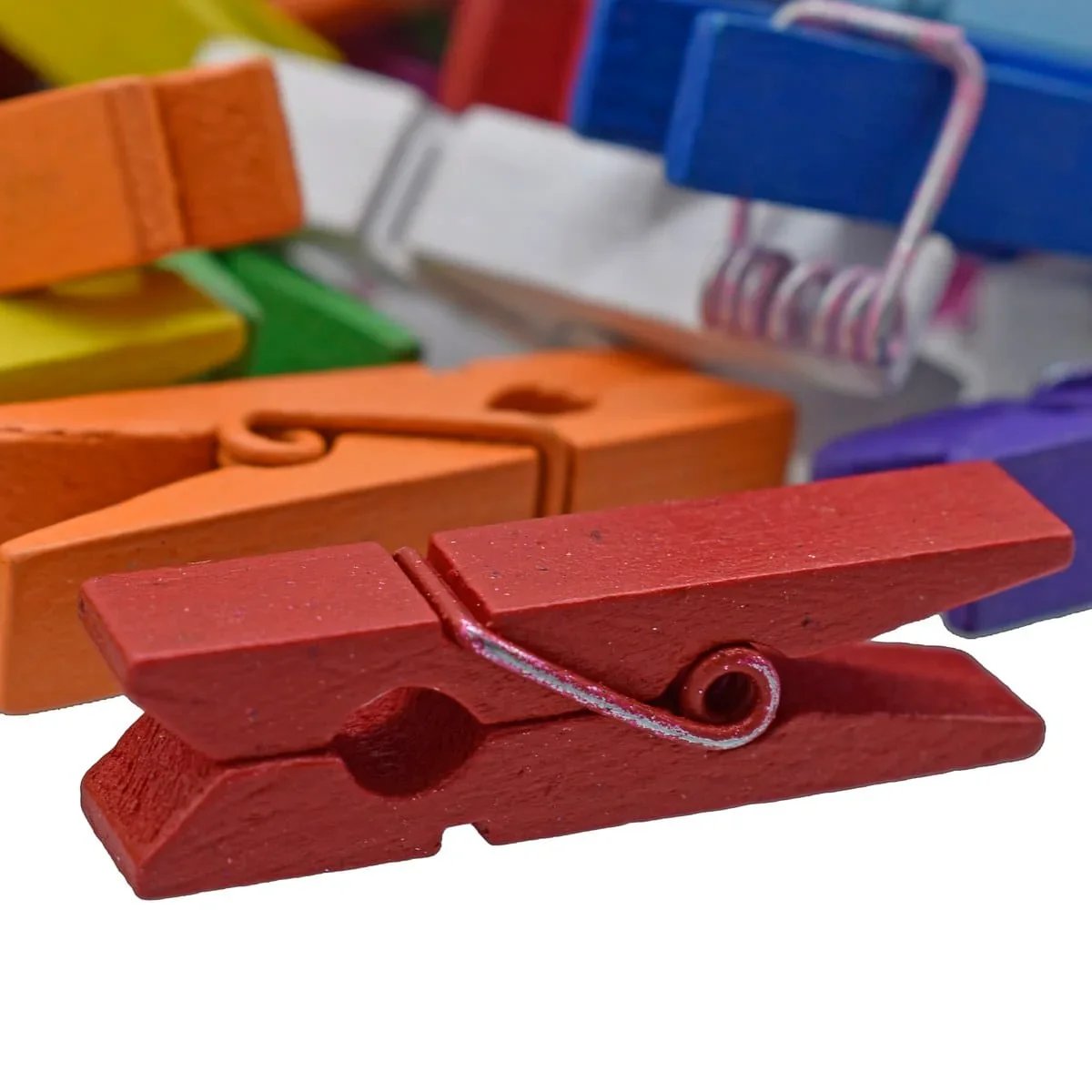 Wooden Clip 35MM 100pcs Color – Inkarto