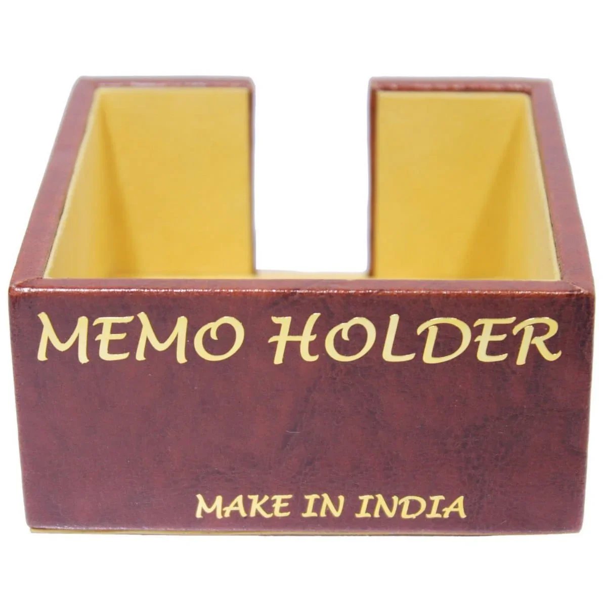 Leather Memo Holder Cherry – Inkarto