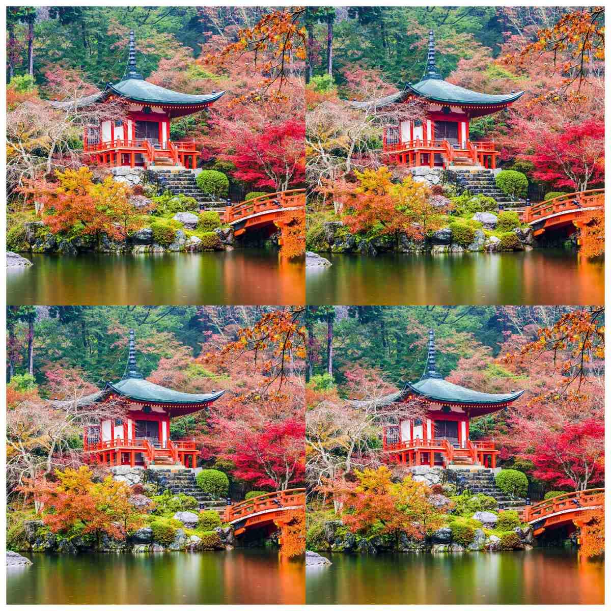 Jags Decoupage Paper Japanese Temple JDPG-35