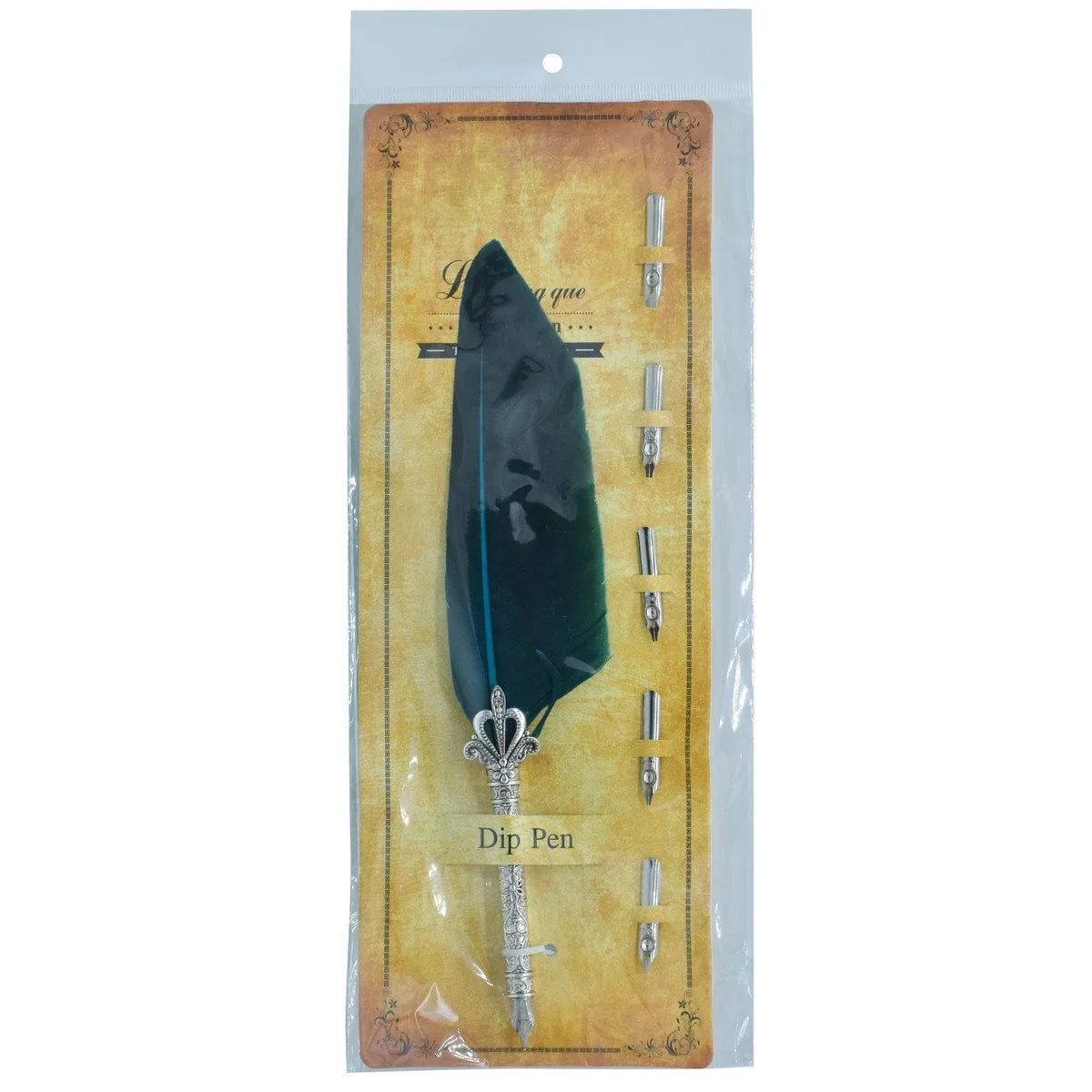 Feather Fountain Pen Gift Set With Box GSFP-J – Inkarto