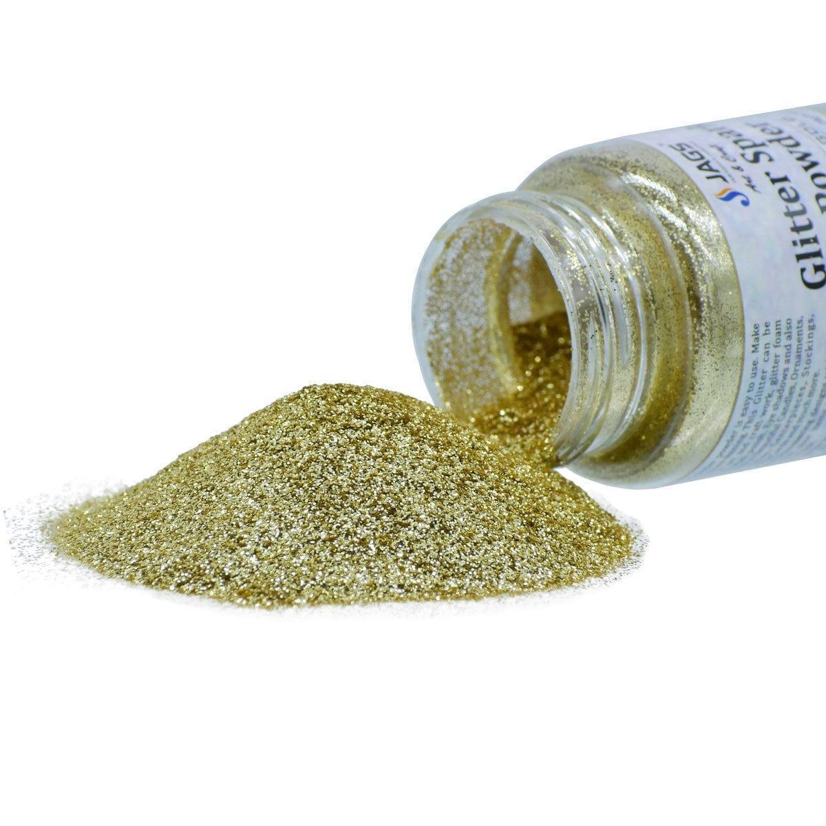 Jags Glitter Sparkle Powder Light Gold 20gm – Inkarto