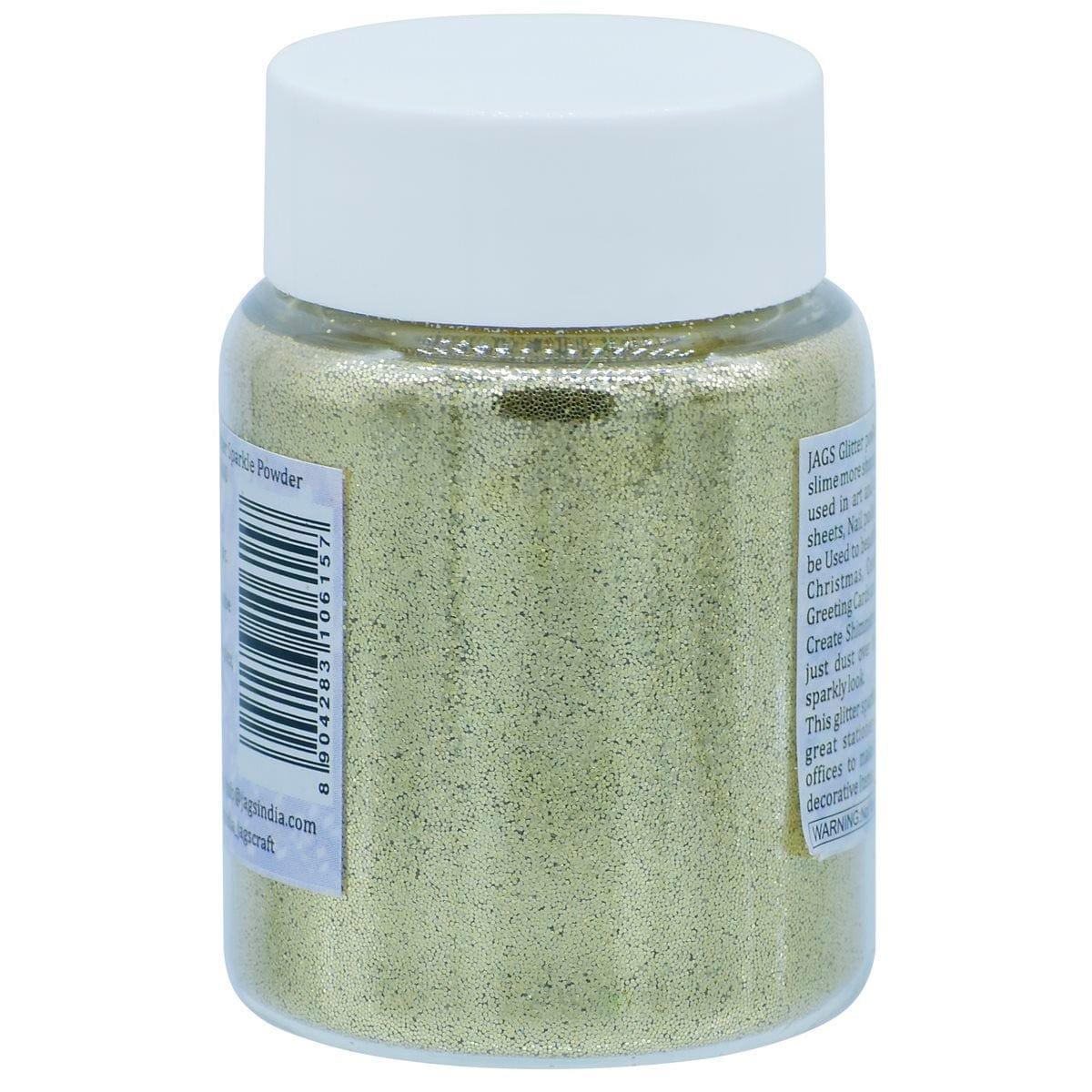 Jags Glitter Sparkle Powder Light Gold 20gm – Inkarto