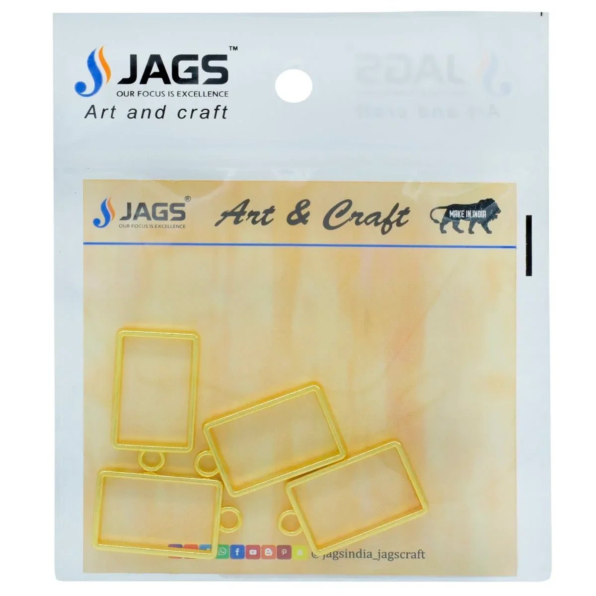 Bezels Frame for resin (pack of 4 BEZELS)