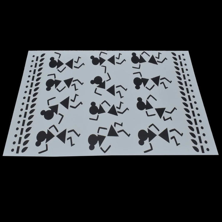 Explore Basic stencil designs at Rs.40, Shop Online from Inkarto