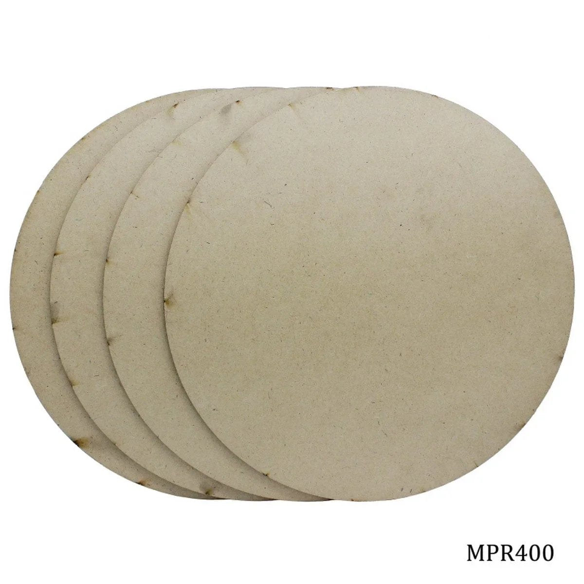 MDF Plate Round 4X4 4MM 4 Pics MPR400 – Inkarto