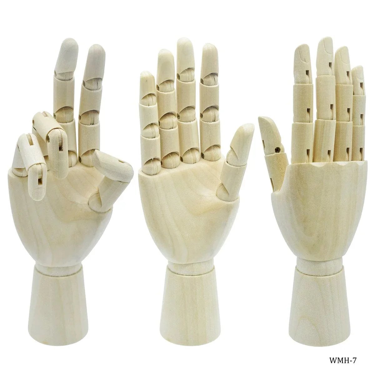 Wooden Manikin Hand 7 Inch WMH-7 – Inkarto