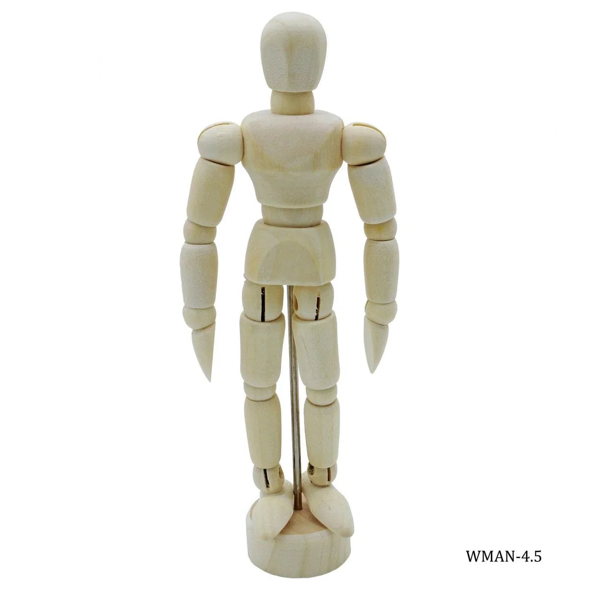 Wooden Manikin Male 11.4cm Mini Small WMAN-4.5 – Inkarto