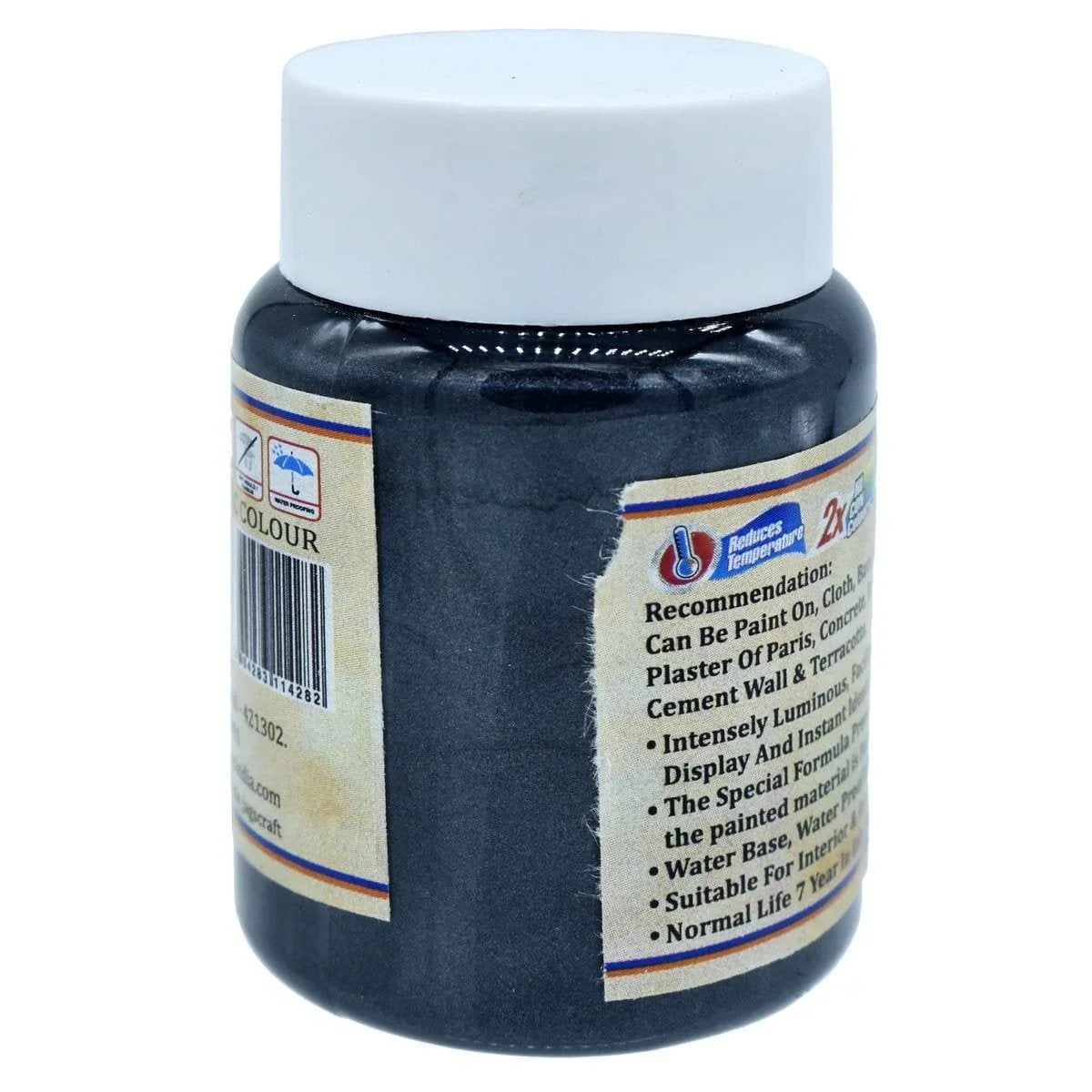 Acrylic Metallic Col 45ml Black Code 510 AMC400