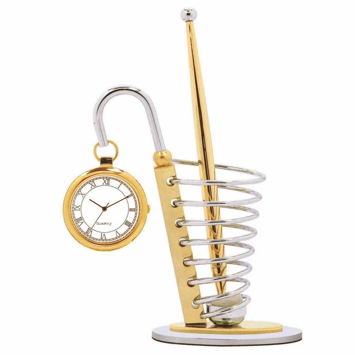 Table Top Pen Stand With Watch Pen – Inkarto