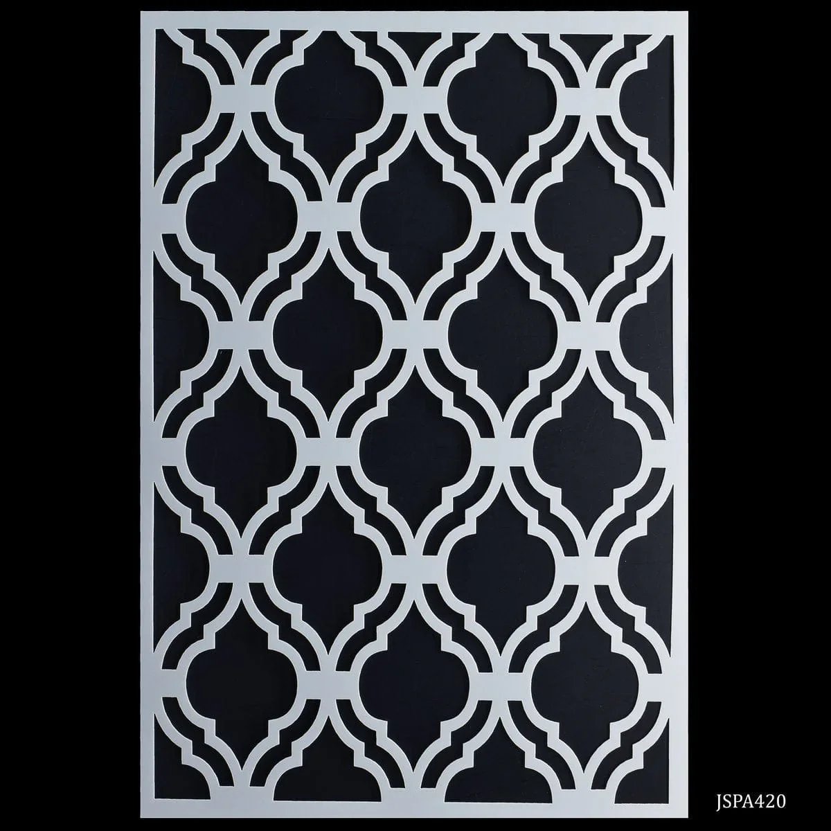 jags Drawing Stencil Plastic A4 Wall decoration Design – Inkarto