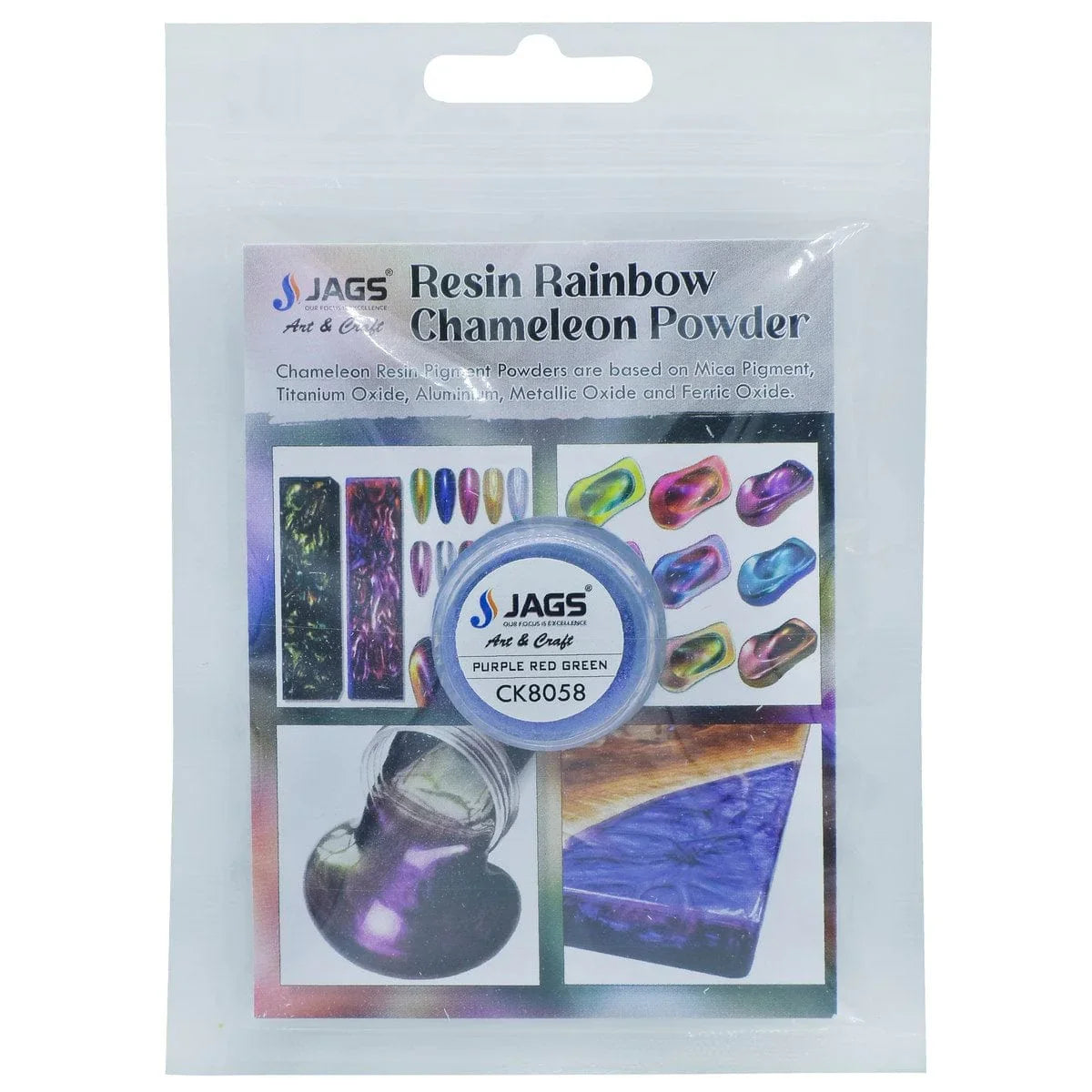 Enhance Your Art with Stunning Resin Chameleon Powder