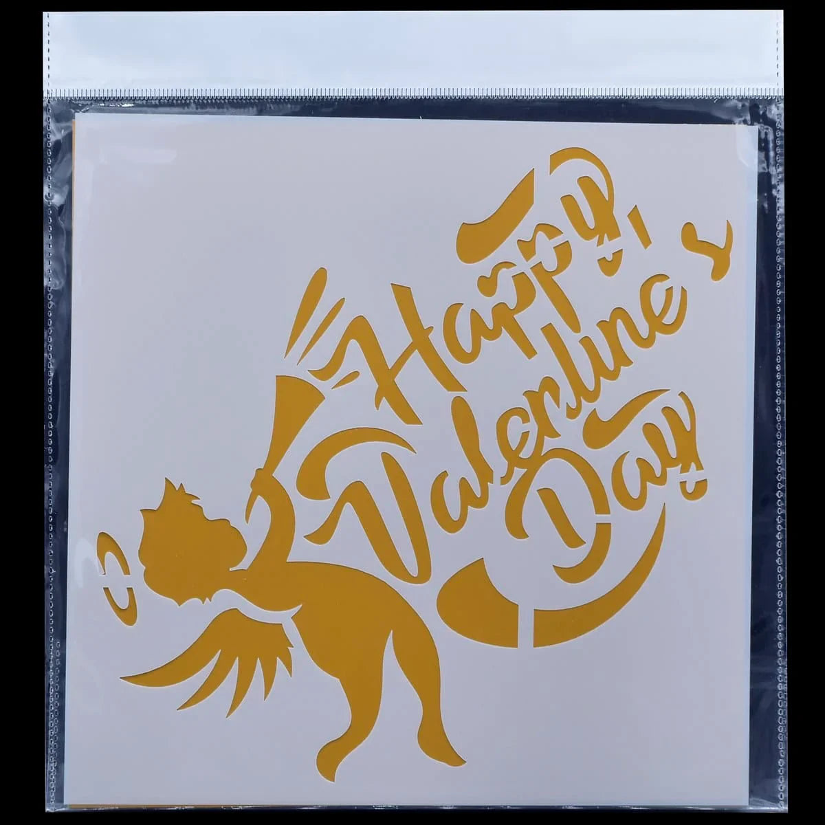 Jags Stencil Plastic 8x8 1Pcs 10 No JSP8X8-10