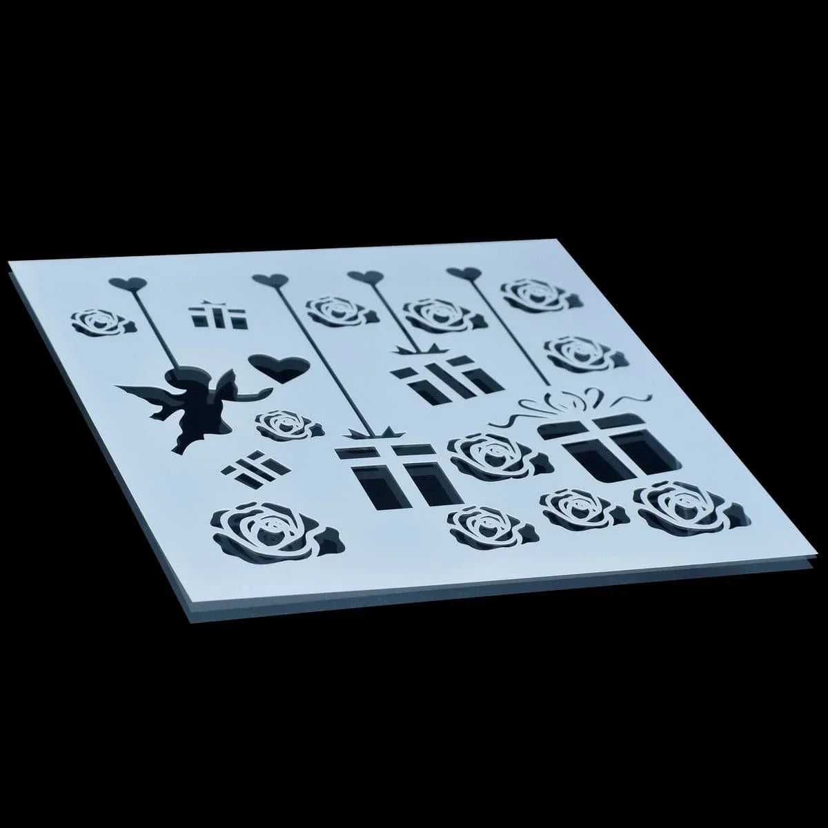 Jags Drawing Stencil Plastic 8x8 1Pcs 7 No JSP8X8-7 – Inkarto