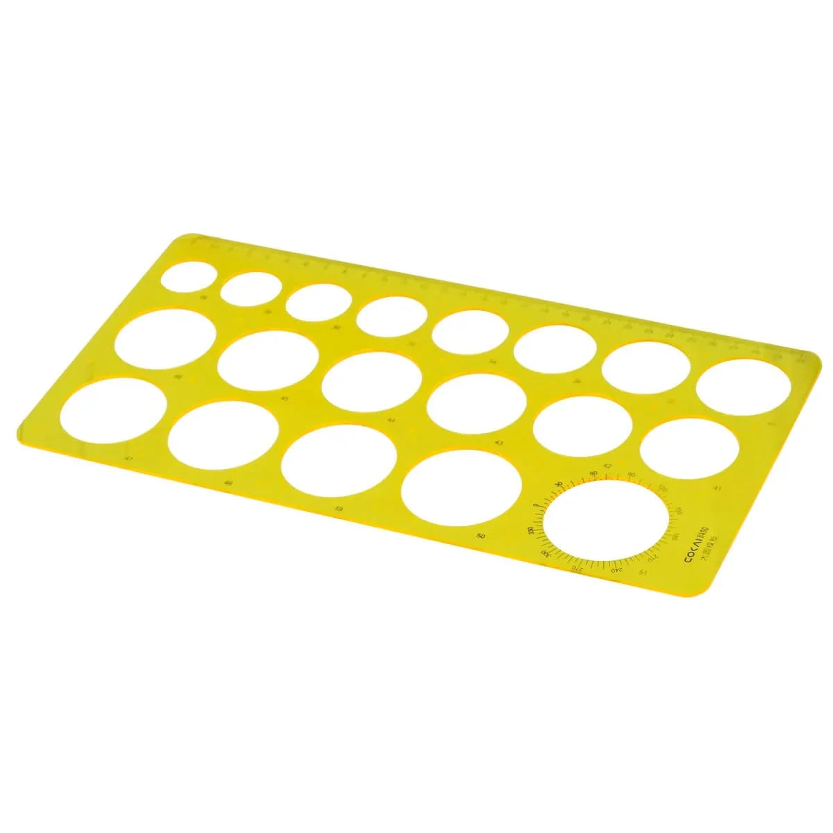 Drawing Stencil Plot Model Circle Template KJ-009