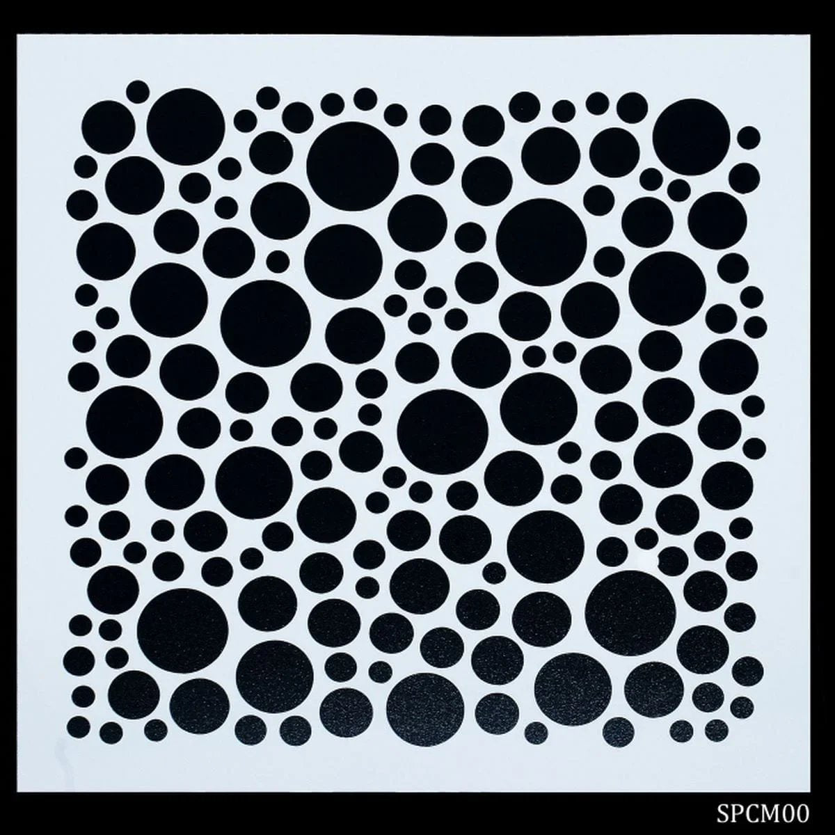 Drawing Stencil Plastic Card Model Mix Design 8x8 - Unleash Your Creat ...