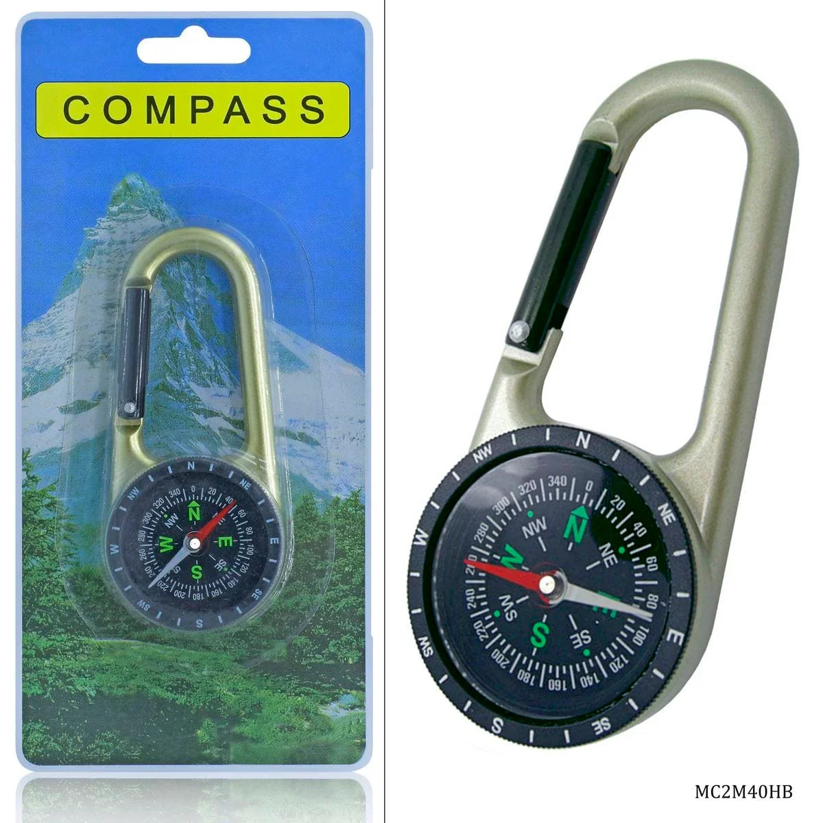 Magnetic Compass 2IN1 Metal Huk Big 40 – Inkarto