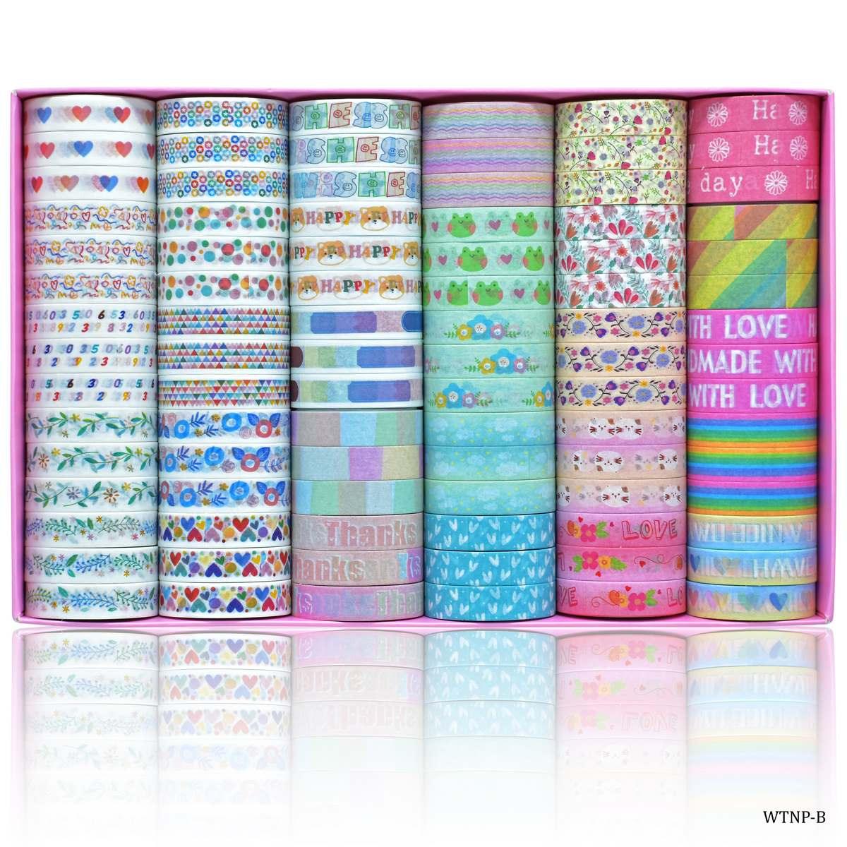 Craft Tape Paper Tape 1x3M 90Pics Box WTNP-B – Inkarto
