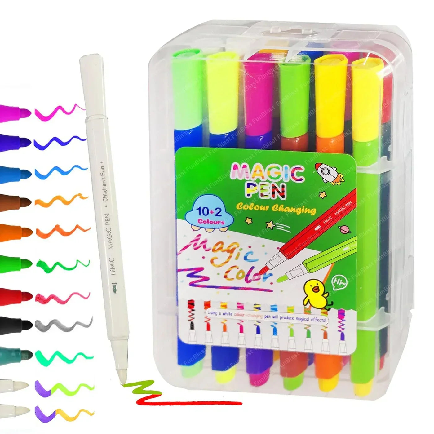 (Buy 1 Get 1 Free) Magic Color Changing Pen l Pack of 12 pens set – Inkarto