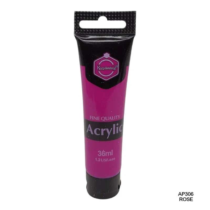 36Ml Rose Acrylic Paint Code Ap306 – Inkarto