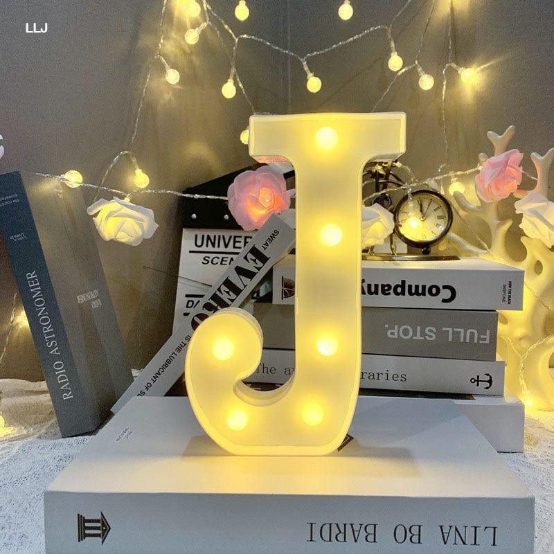 Led Letter J (8") – Inkarto