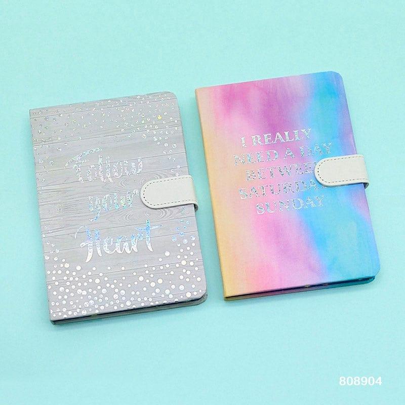 Fancy Journal Diary I Ruled & Undated I 100 Sheets I A5 Size