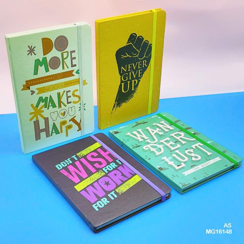 Fancy Journal Diary I Ruled & Undated I 100 Sheets I A5 Size