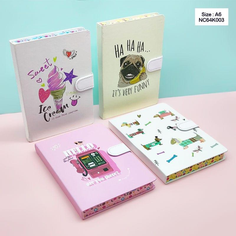 Fancy Journal Diary I Ruled & Undated I 100 Sheets I A6 Size – Inkarto