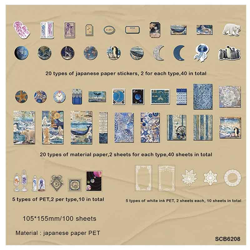 Paper Cutout And Journaling Sticker Code Scb6208 – Inkarto