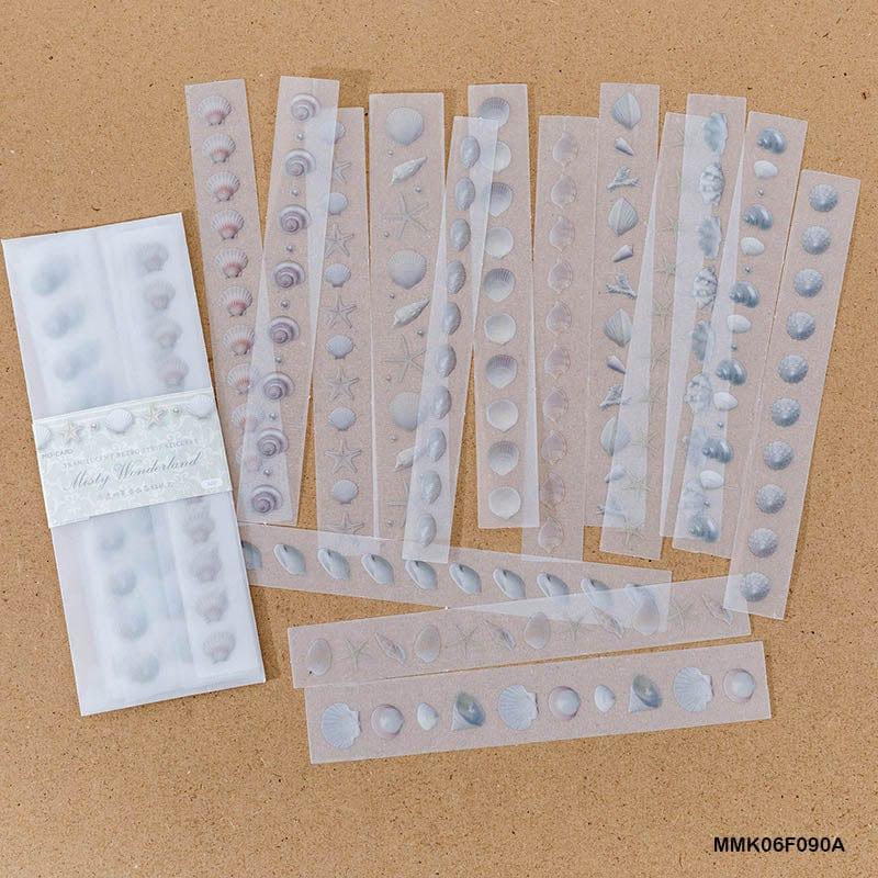 Long Journaling Sticker Pack 30 Sheets Code Mmk06F090A – Inkarto