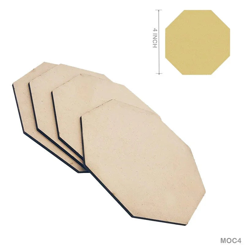 Mdf Octagon 4 Inch 10Pcs (Moc4) – Inkarto