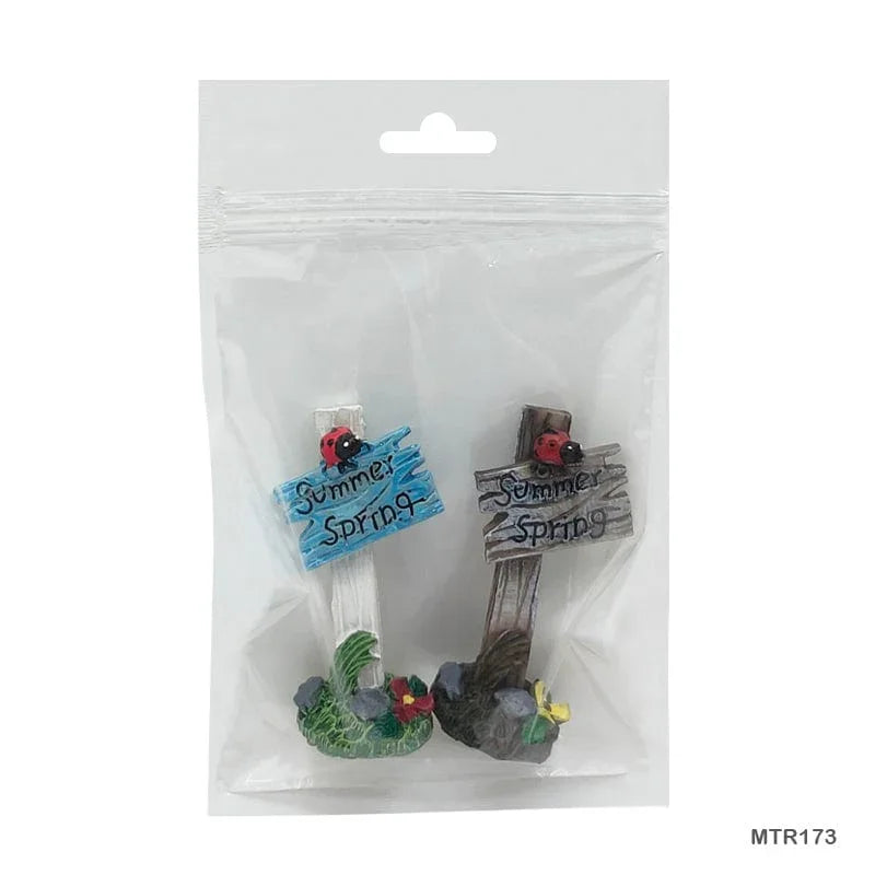 Miniature Model Mtr173 Sign Board (2Pc)