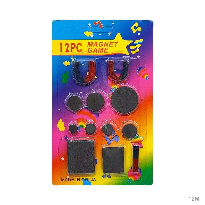 12Pc Magnet Game (12M) (Contain 1 Unit)