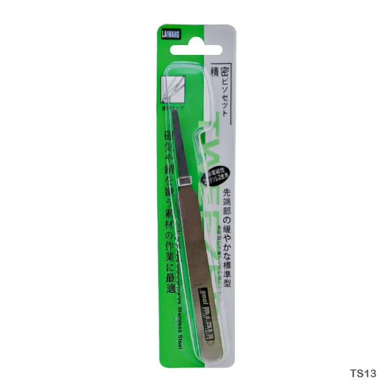 Tweezer Stainless Steel (Contain 1 Unit) Code Ts13 – Inkarto