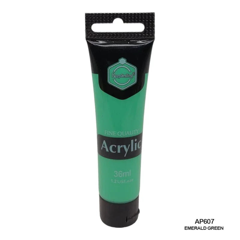 36Ml Emerald Green Acrylic Paint Code Ap607